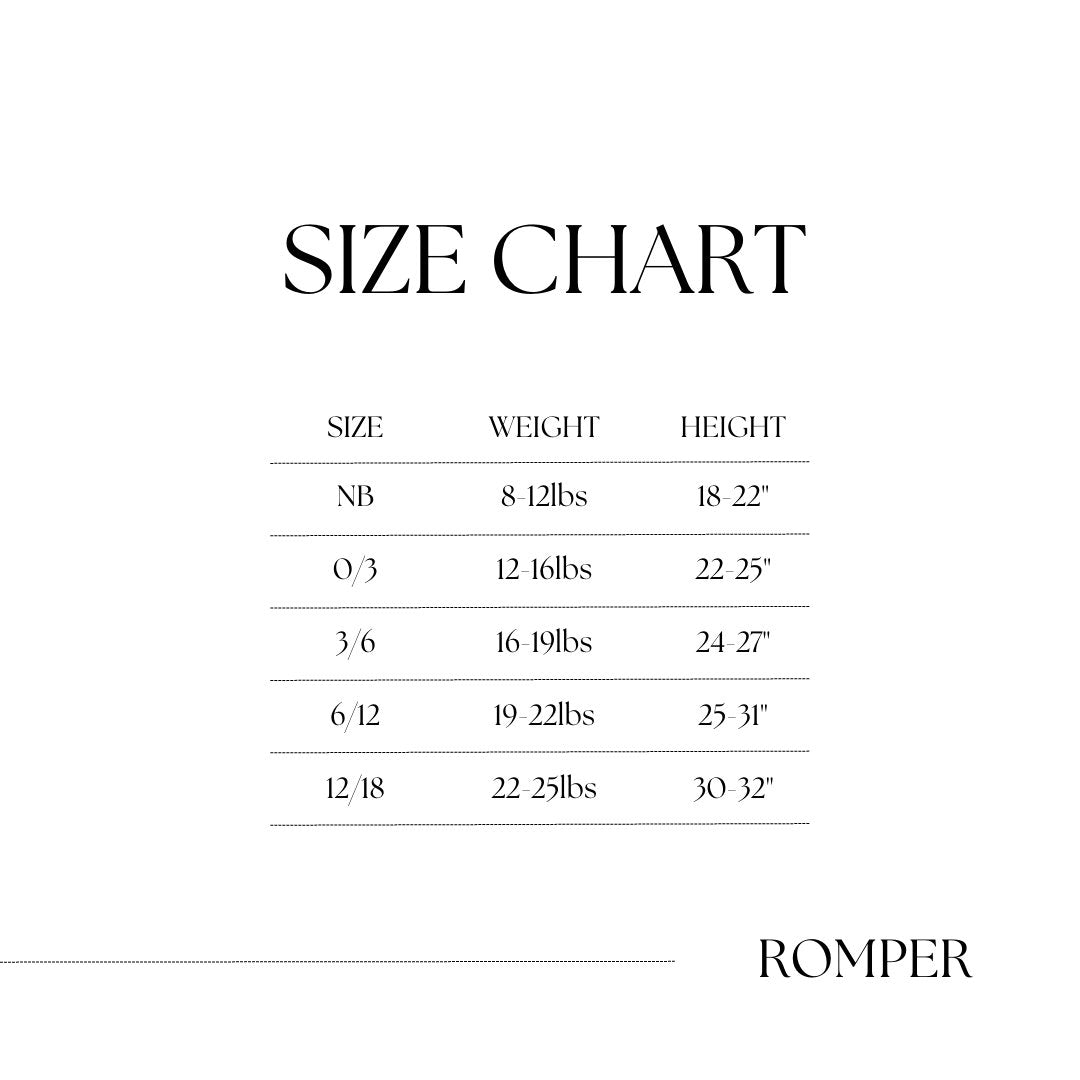 Size Chart – Laney Baby